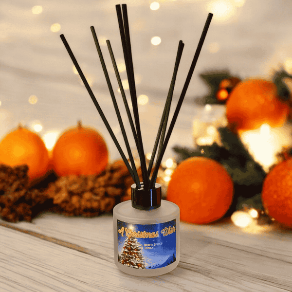 A Christmas Wish Reed Diffuser | Christmas Reed Diffuser – Lunar Fragrances