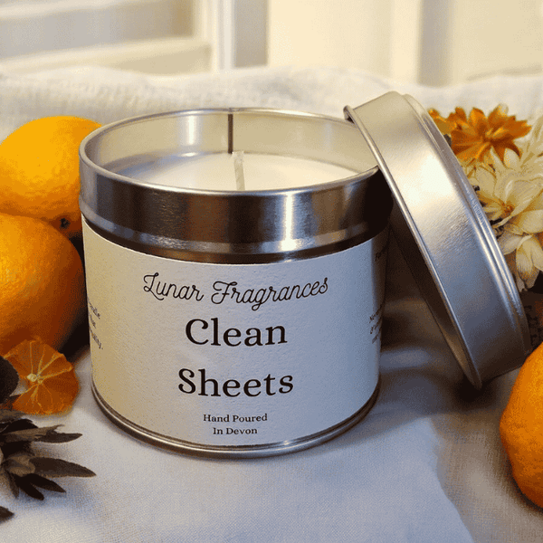 Clean Sheets Soy Wax Candle | Clean Candle Scent | Luxury Candle ...