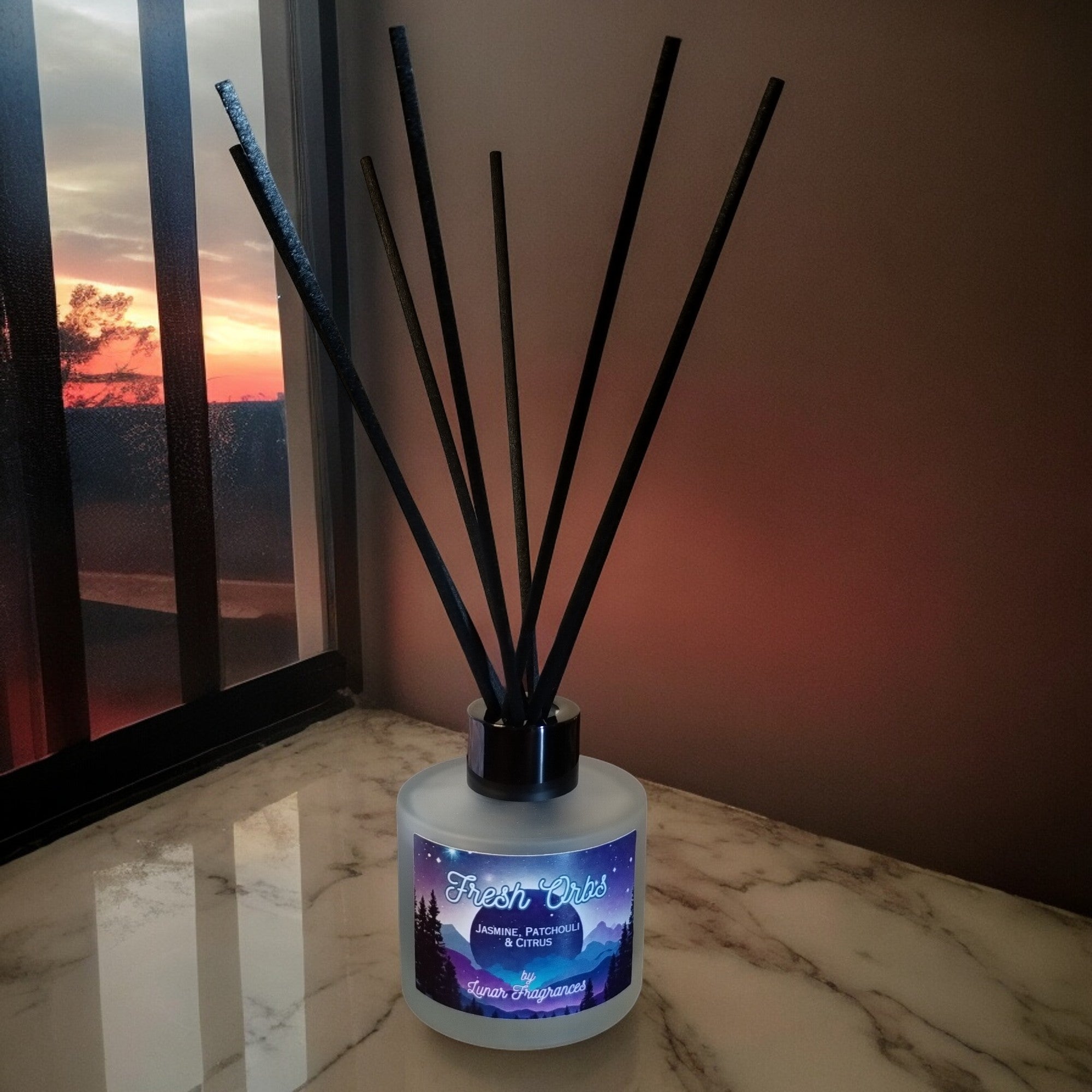 Fresh Orbs Reed Diffuser | Lasts 3 Months | Laundry Inspired Fragrance ...