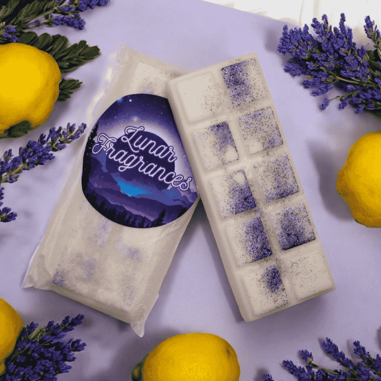 Lemon & Lavender Wax Melt | Luxury Wax Melts – Lunar Fragrances